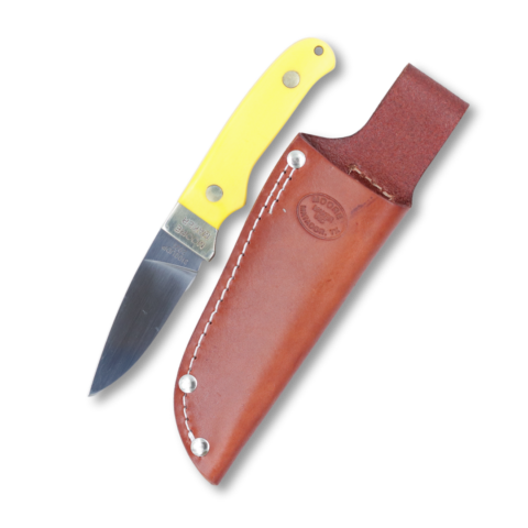 3100UDP - 7" YELLOW DELRIN DROP POINT - Moore Maker Wholesale